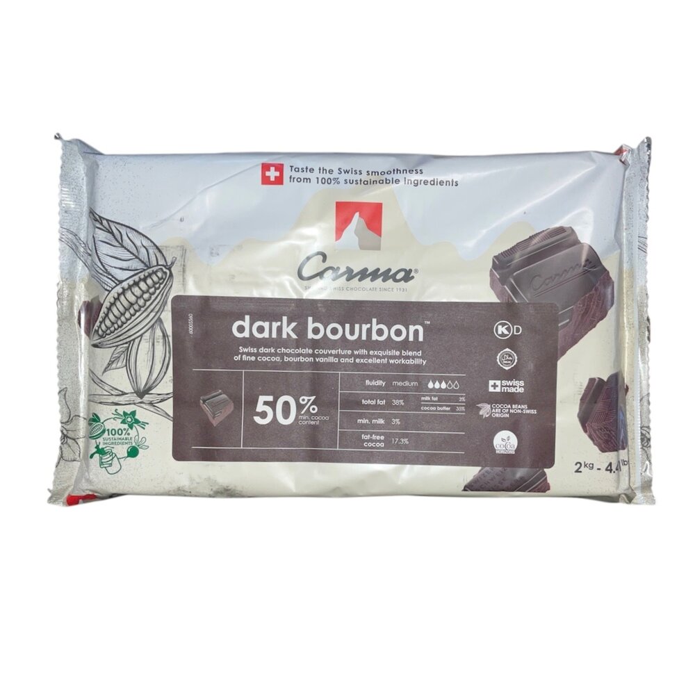 Carma - Dark Bourbon Swiss Chocolate Block 2kg 4.41lbs - TGR-NOW Smoke ...