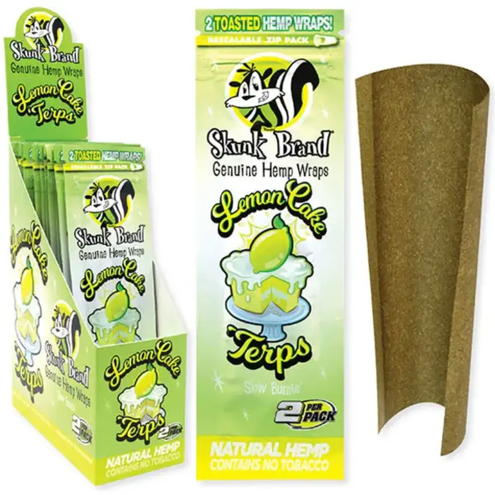 Skunk Brand - Hemp Wraps Genuine 2pk - TGR-NOW Smoke Vape Delivery Los ...