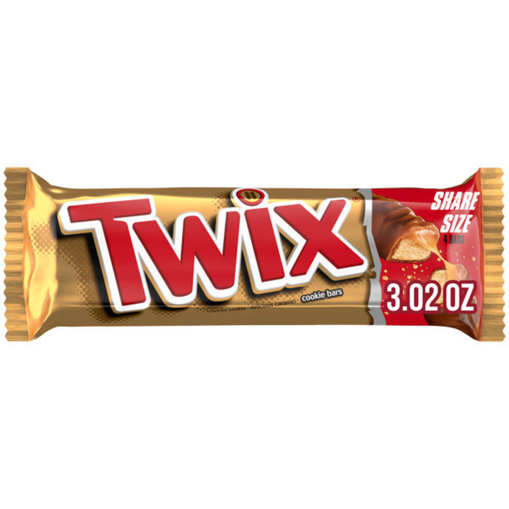 Twix - Chocolate Candy Caramel Cookie Bar 3.02oz - TGR-NOW Smoke Vape ...