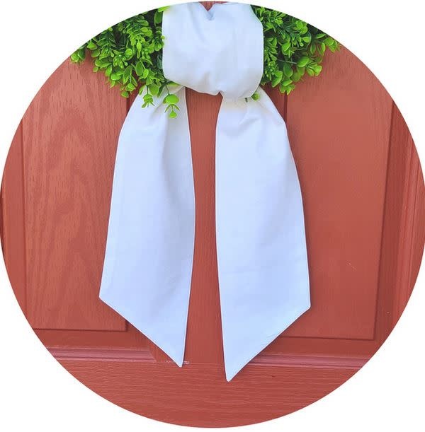 Linen Sash w/ One Embroidery - The Old School