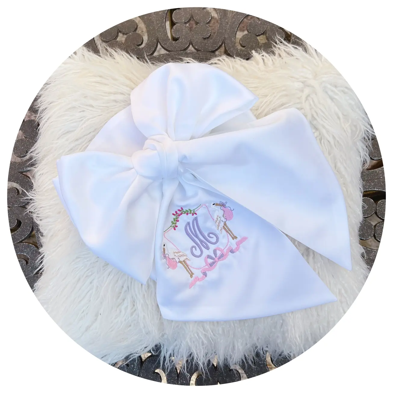 Satin Baby Sash - The Old School