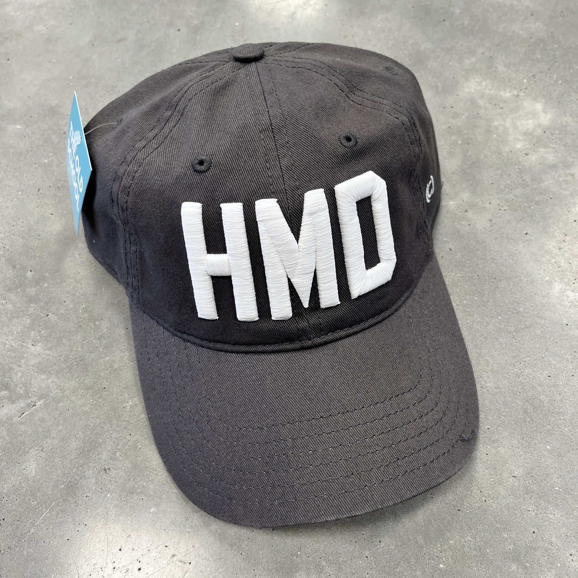 Charcoal Cotton Hat HMD - The Old School