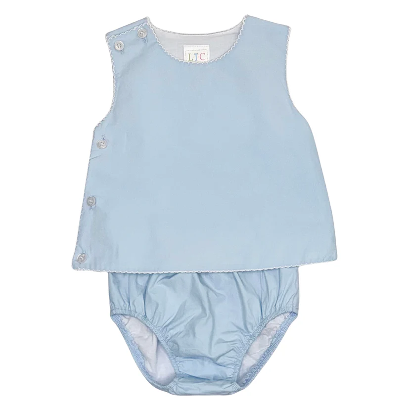 Blue Vintage Bloomer Set - The Old School
