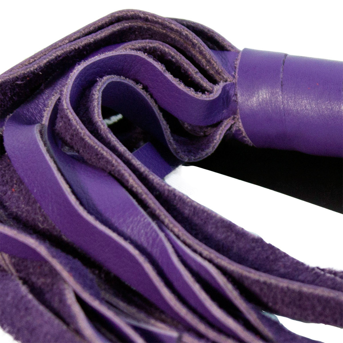 Soft Flogger 12 Purple Sensually Yours