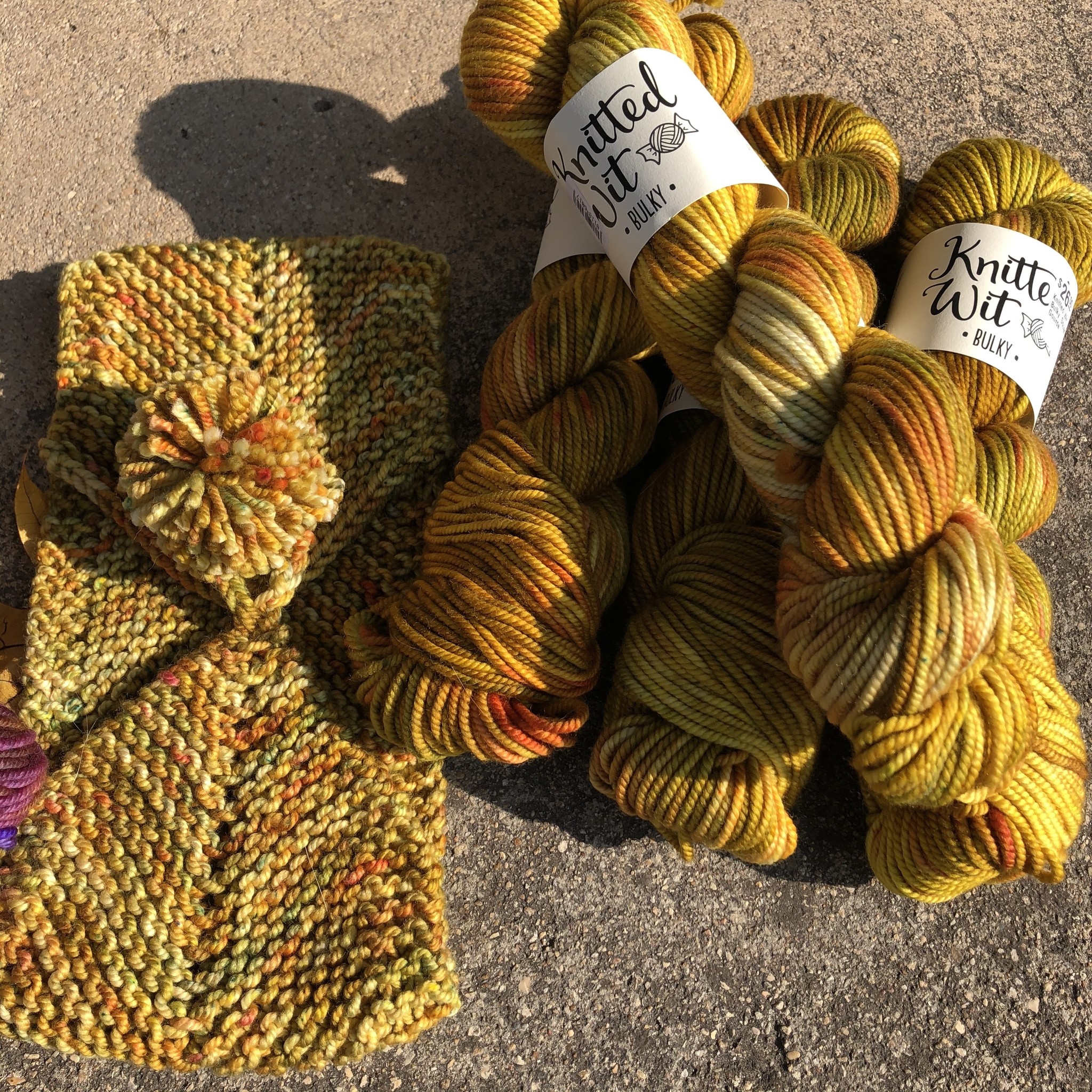 Knitted Wit Bulky, Squad Gourds - The Tinsmith's Wife