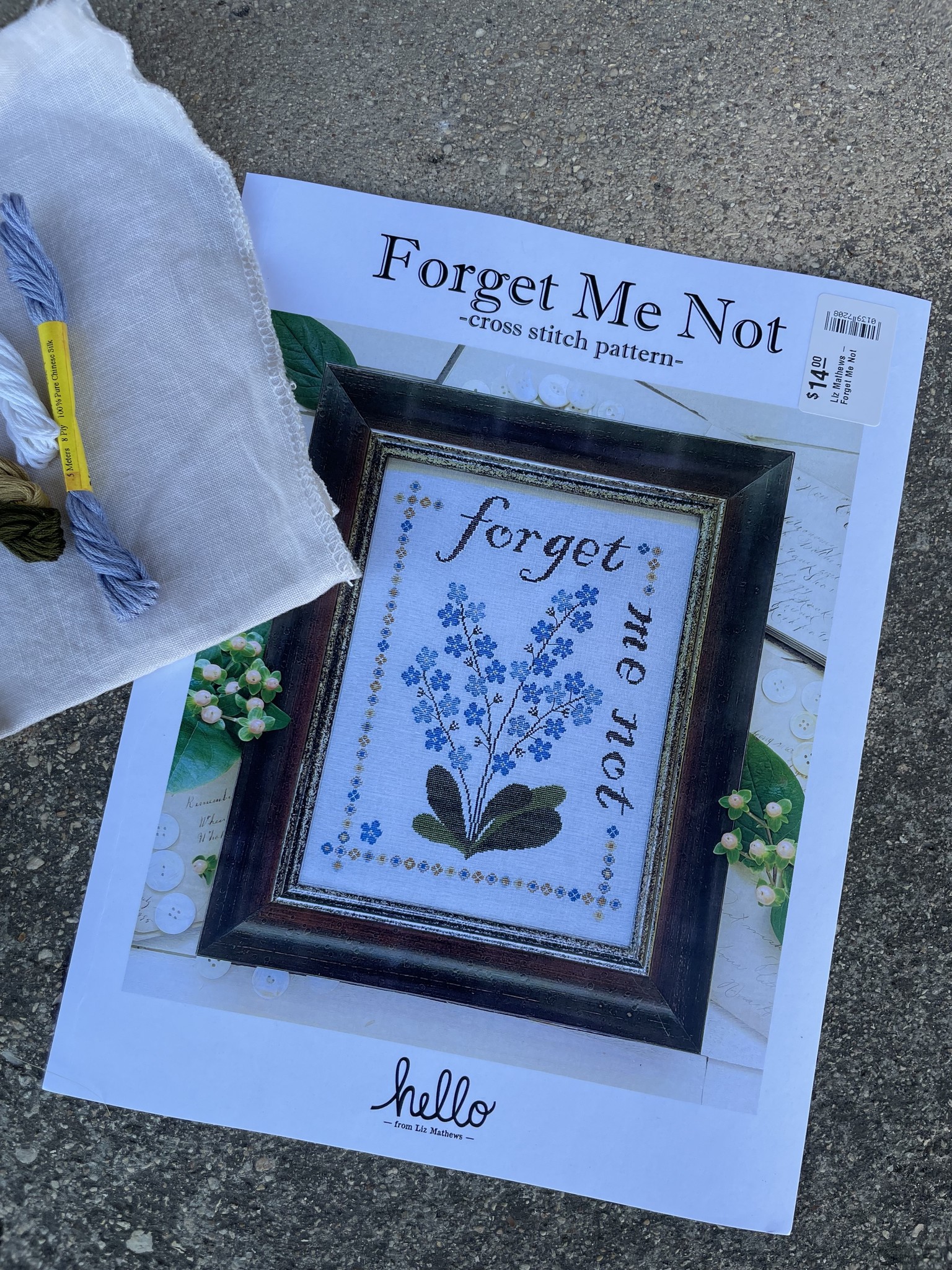 Liz Mathews - Forget Me Not - The Tinsmith's Wife