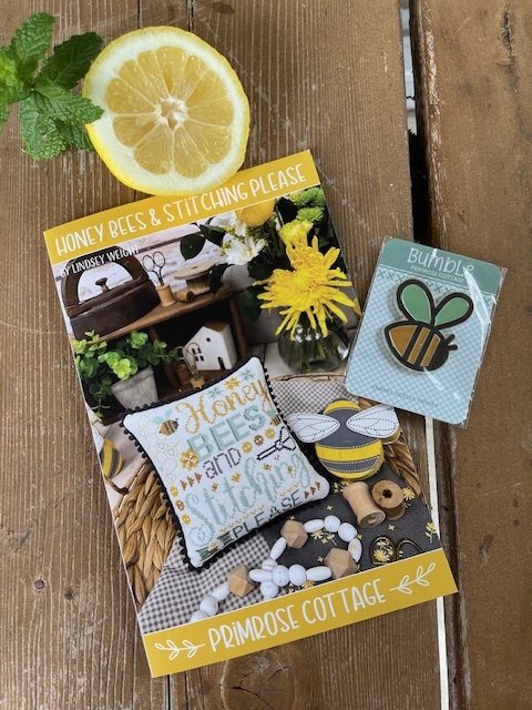 Primrose Cottage - Honey Bees & Stitching Please - The Tinsmith's Wife