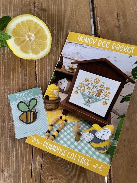 Primrose Cottage - Honey Bee Basket - The Tinsmith's Wife