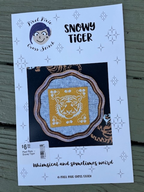 Pixel Pixie - Snowy Tiger - The Tinsmith's Wife