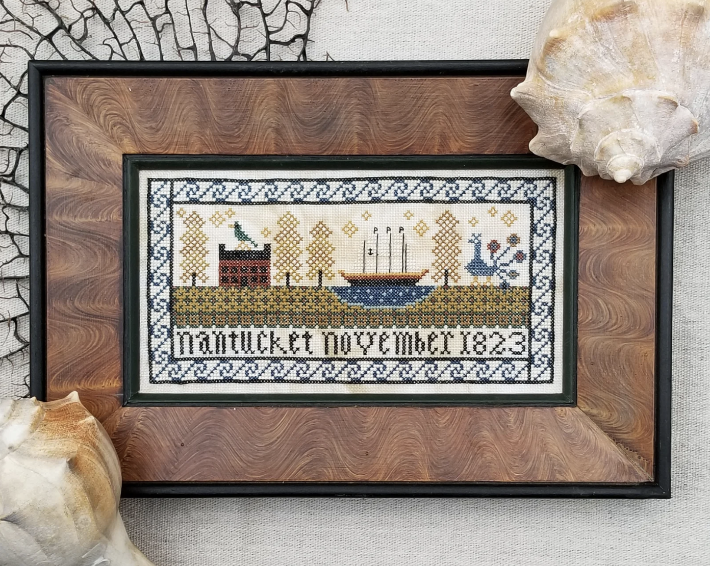 Liz Mathews - Nantucket Sampler - The Tinsmith's Wife