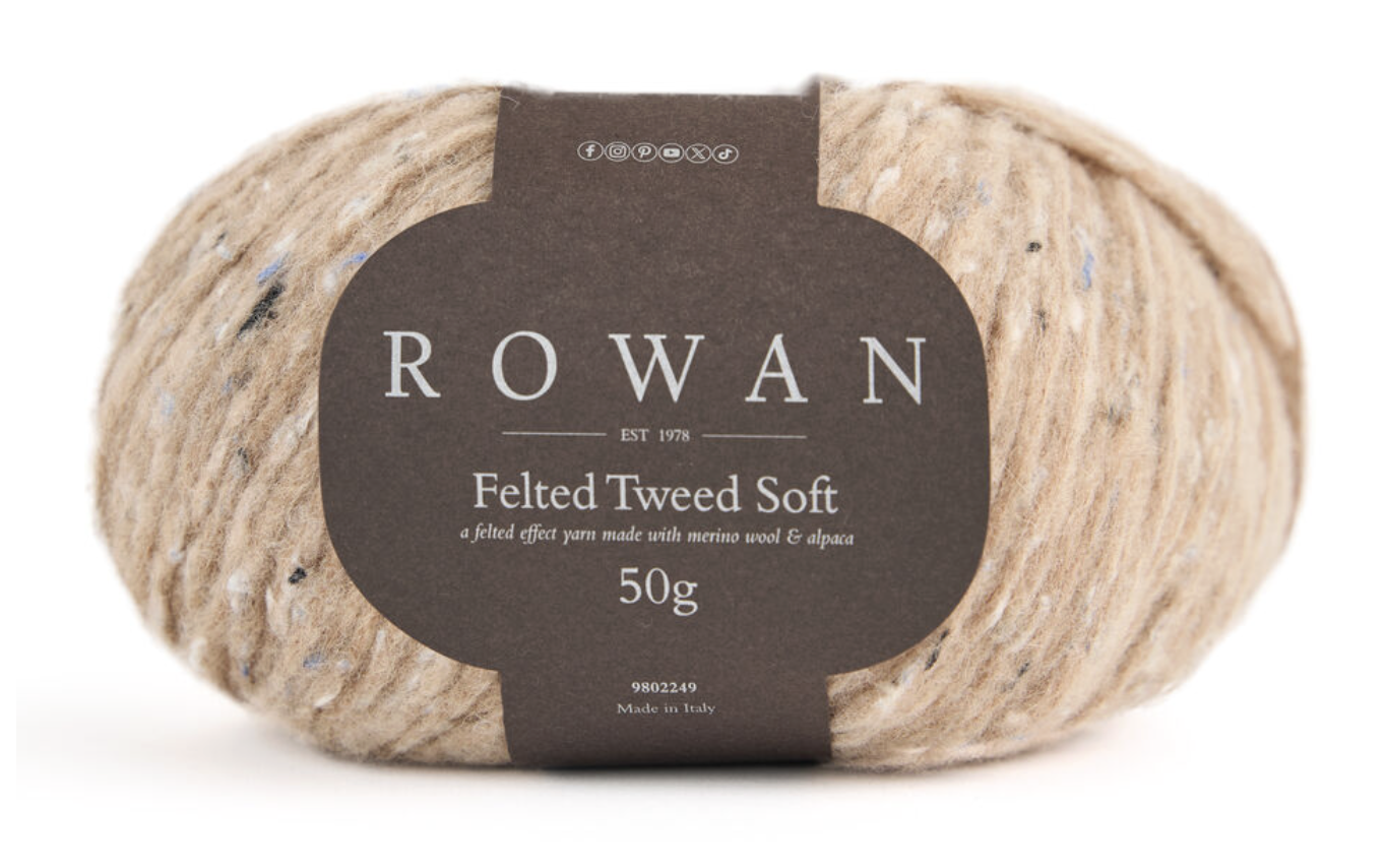 Rowan - Felted Tweed Soft 10011, Camel - The Tinsmith's Wife