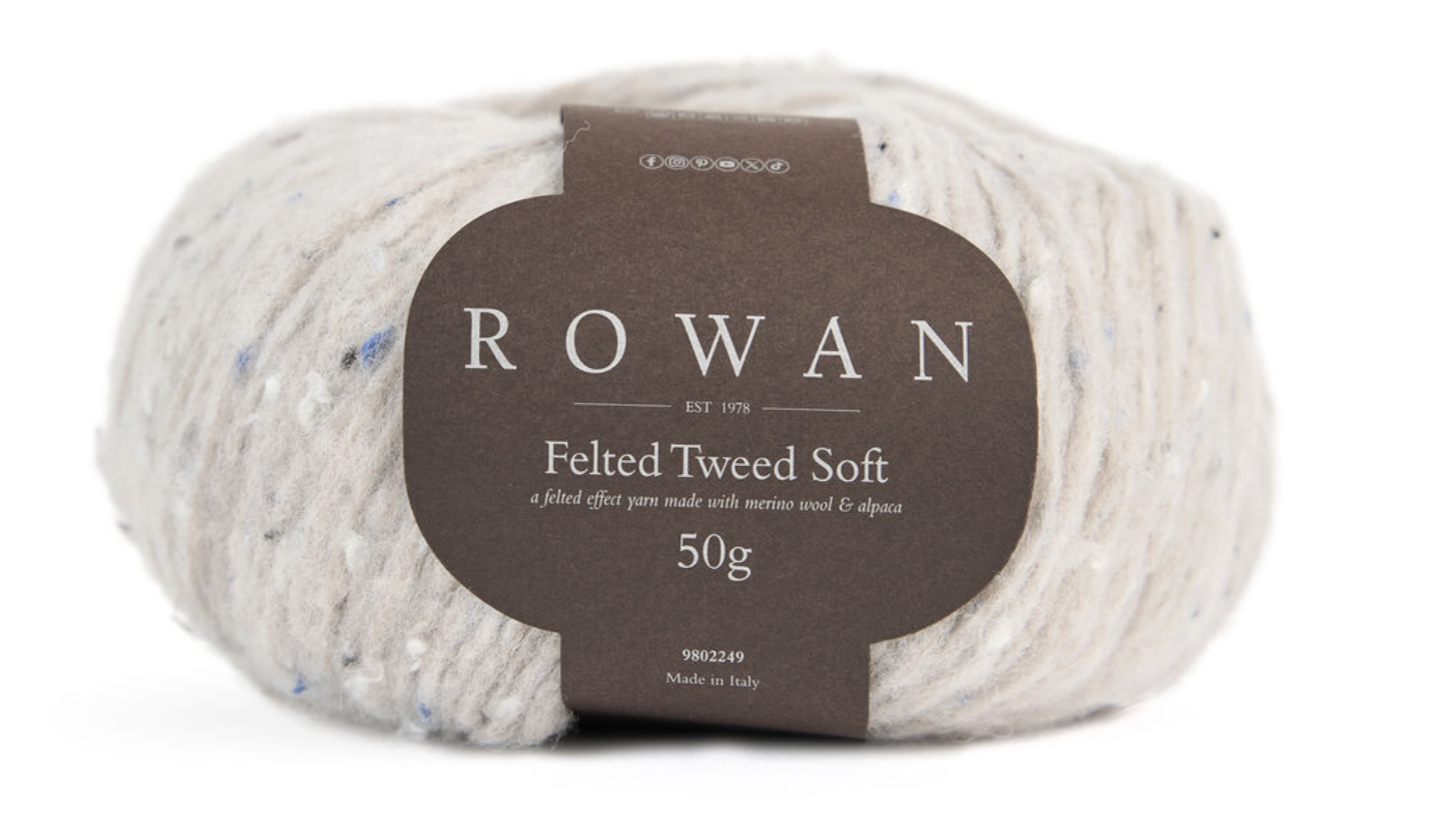 Rowan - Felted Tweed Soft 10010, Clay - The Tinsmith's Wife