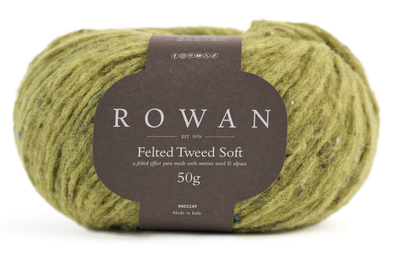 Rowan - Felted Tweed Soft 10012, Avocado - The Tinsmith's Wife