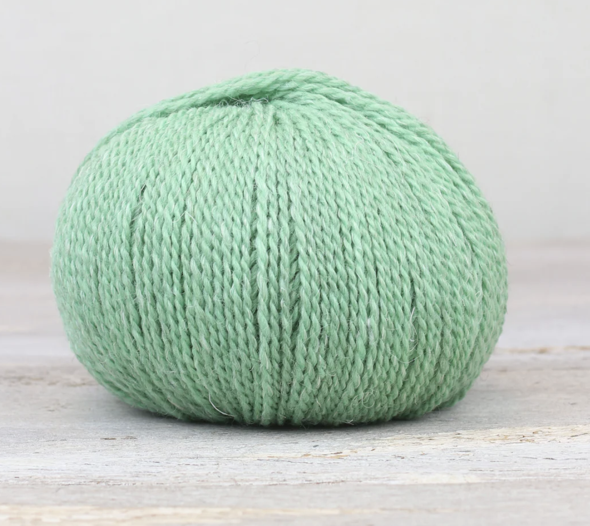 Fibre Co - &MakeDK 180 Spearmint - The Tinsmith's Wife