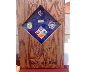 Cub Scout Shadow Box - Recognitions - Home of Morgan House Woodprojects