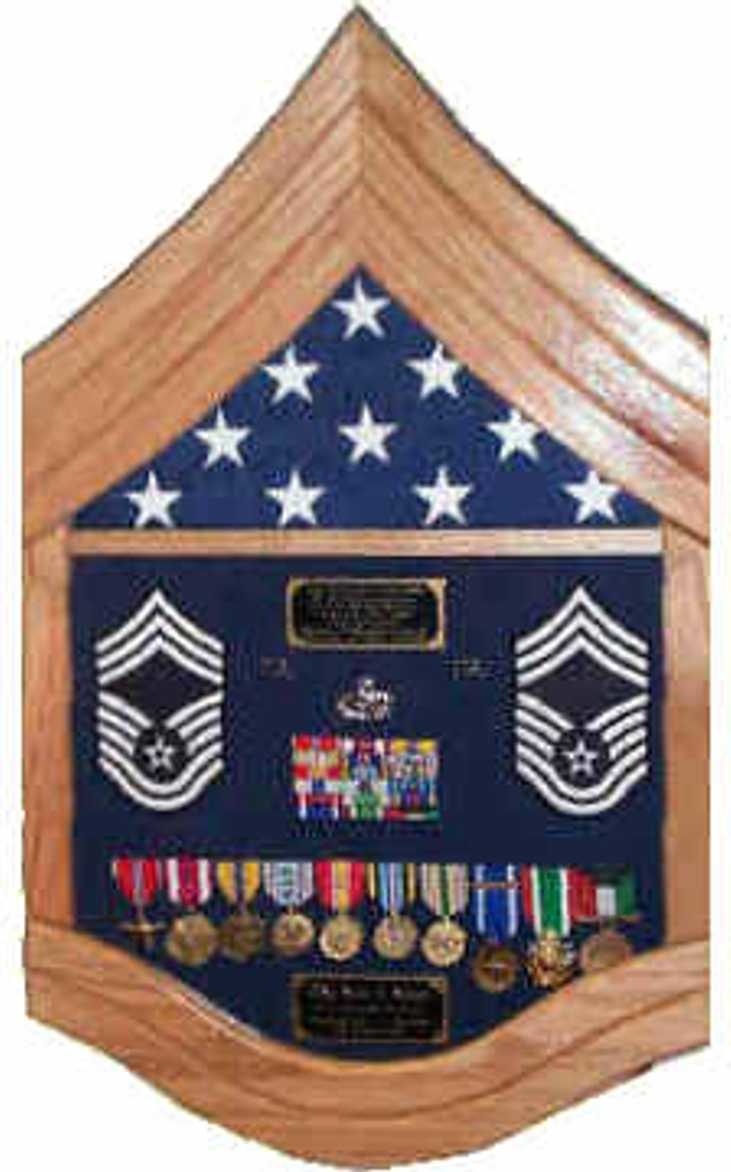 Air Force CMSgt Shadow Box - Recognitions - Home of Morgan House ...