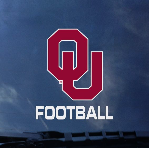 OU Football Vertical Auto Decal 3.6"x3.5" - Balfour of Norman