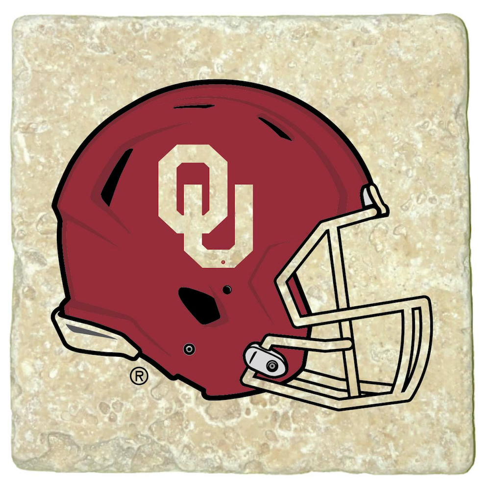 CoasterWorx OU Helmet Stone Coaster - Balfour of Norman