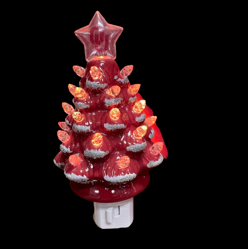 OU Plug In Christmas Tree Night Light - Balfour of Norman