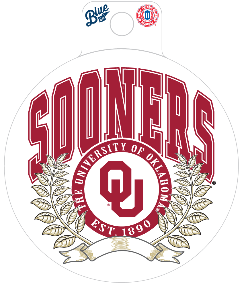 Blue 84 OU You Know It Sticker - Balfour of Norman