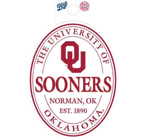 Blue 84 OU Brewed Sticker - Balfour of Norman