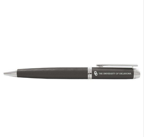 LXG Gunmetal Gray Ridge Ballpoint Pen - Balfour of Norman
