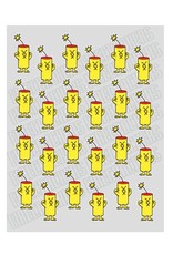 Cracker Dude Sticker Sheet - Firecracker Softball Gear