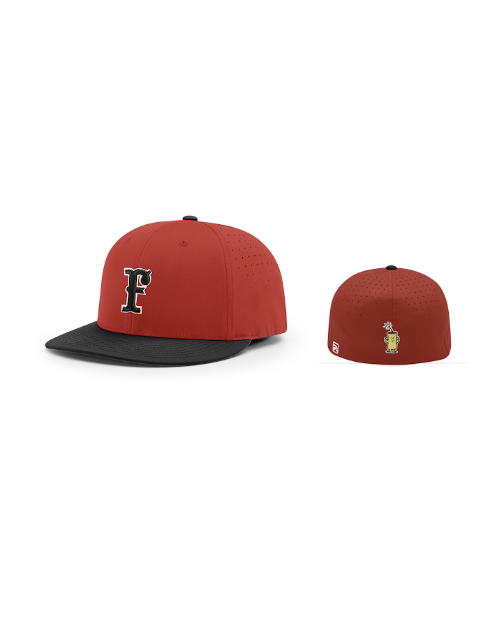 FC R-FLEX Hat (Red/Black) - Firecracker Softball Gear