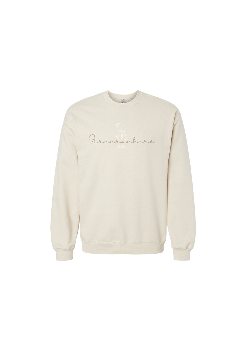 Script Crewneck Sweatshirt - Firecracker Softball Gear