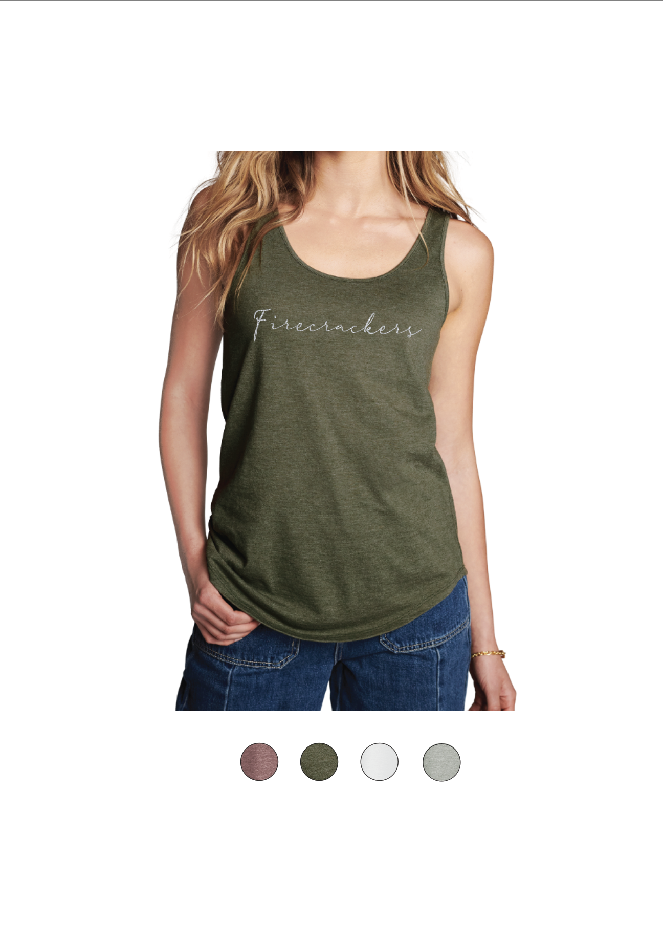 FC Relaxed Tank Top - Firecracker Softball Gear