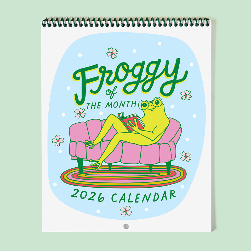 Calendar - Froggy of the Month 2026 - Awesome Brooklyn