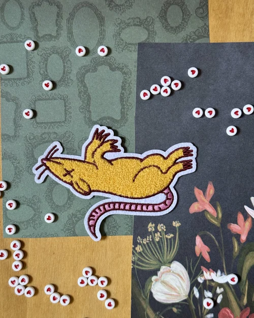 Patch - Dead Rat - Awesome Brooklyn