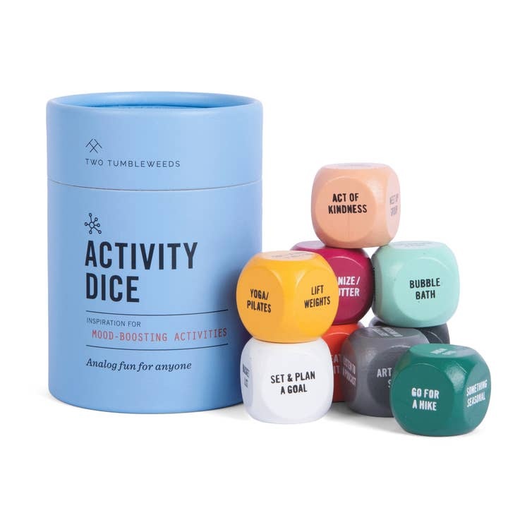 Activity Dice - Mood Boosting Activities - Awesome Brooklyn