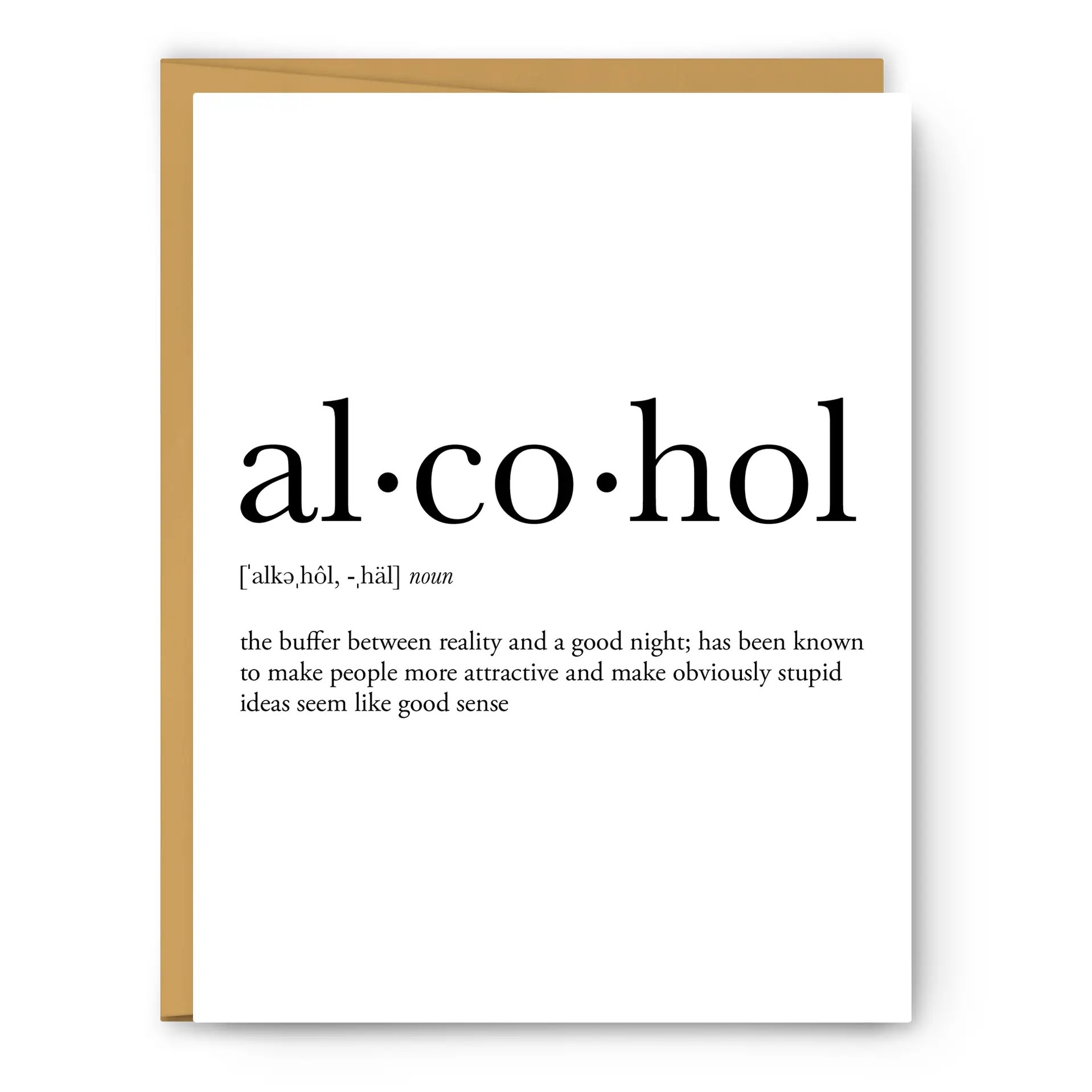 Everyday Card - ALCOHOL - LeBLANC boutique