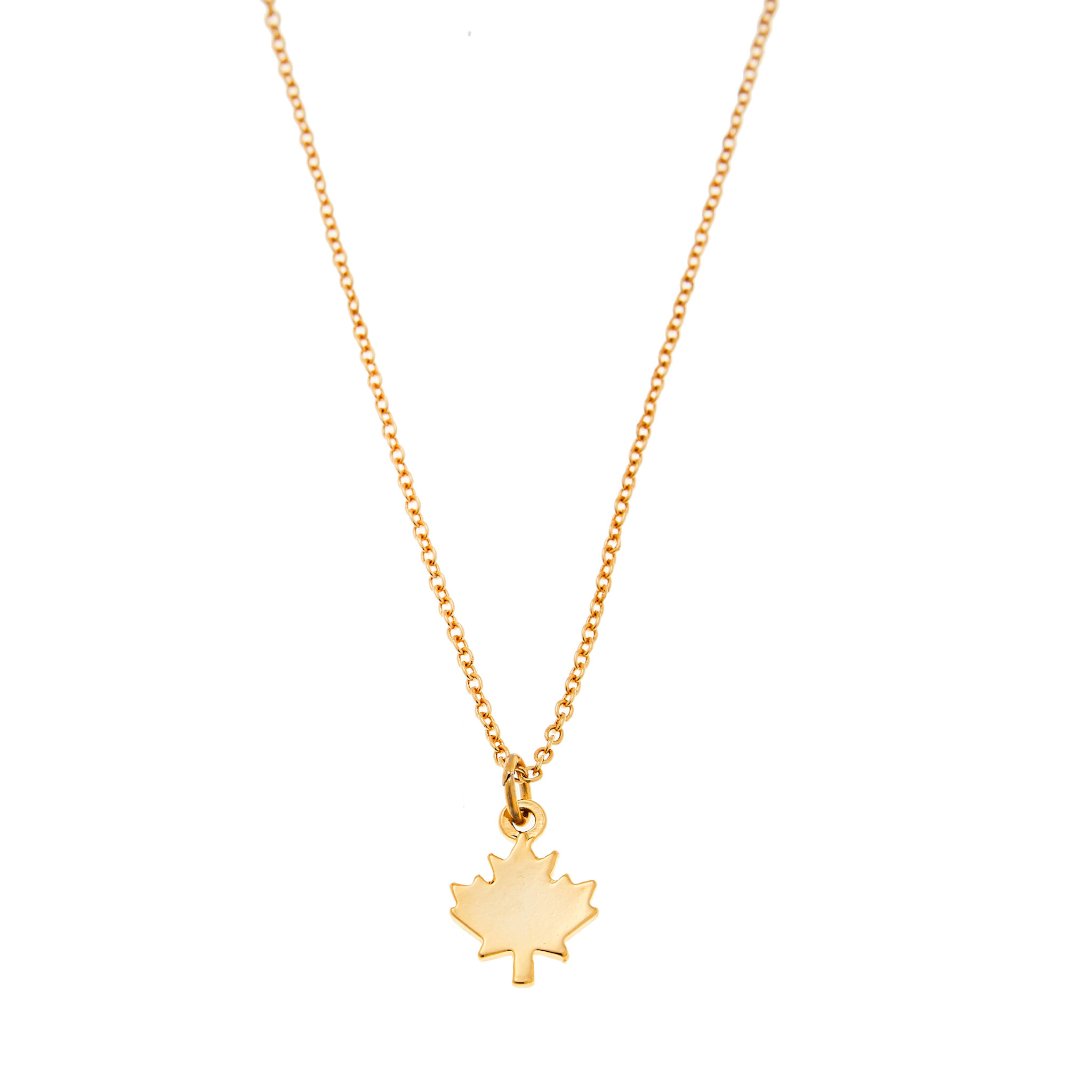 CANADIAN Maple Leaf Pendant Necklace - LeBLANC boutique