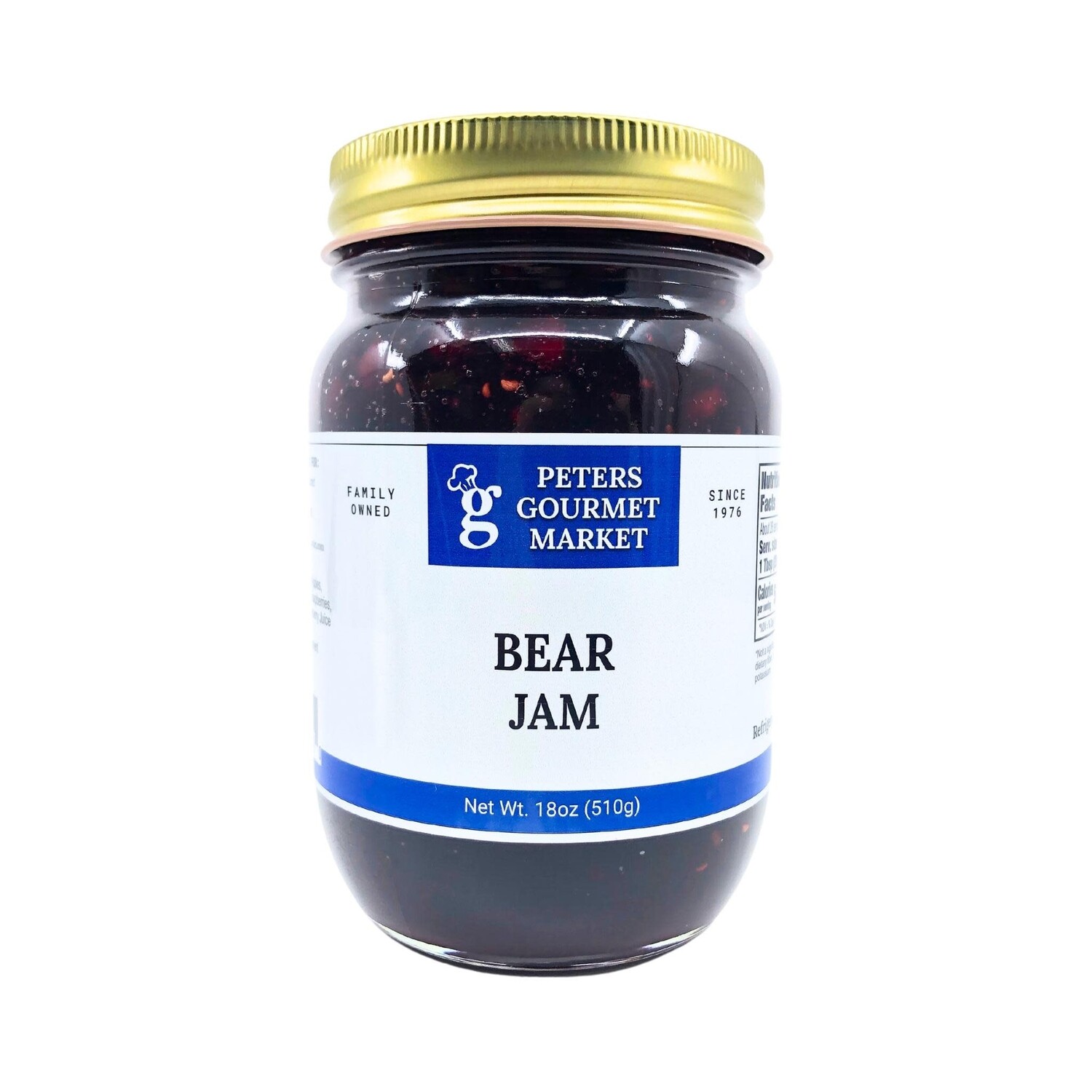 *NEW* PGM Bear Jam 18oz - Peters Gourmet Market