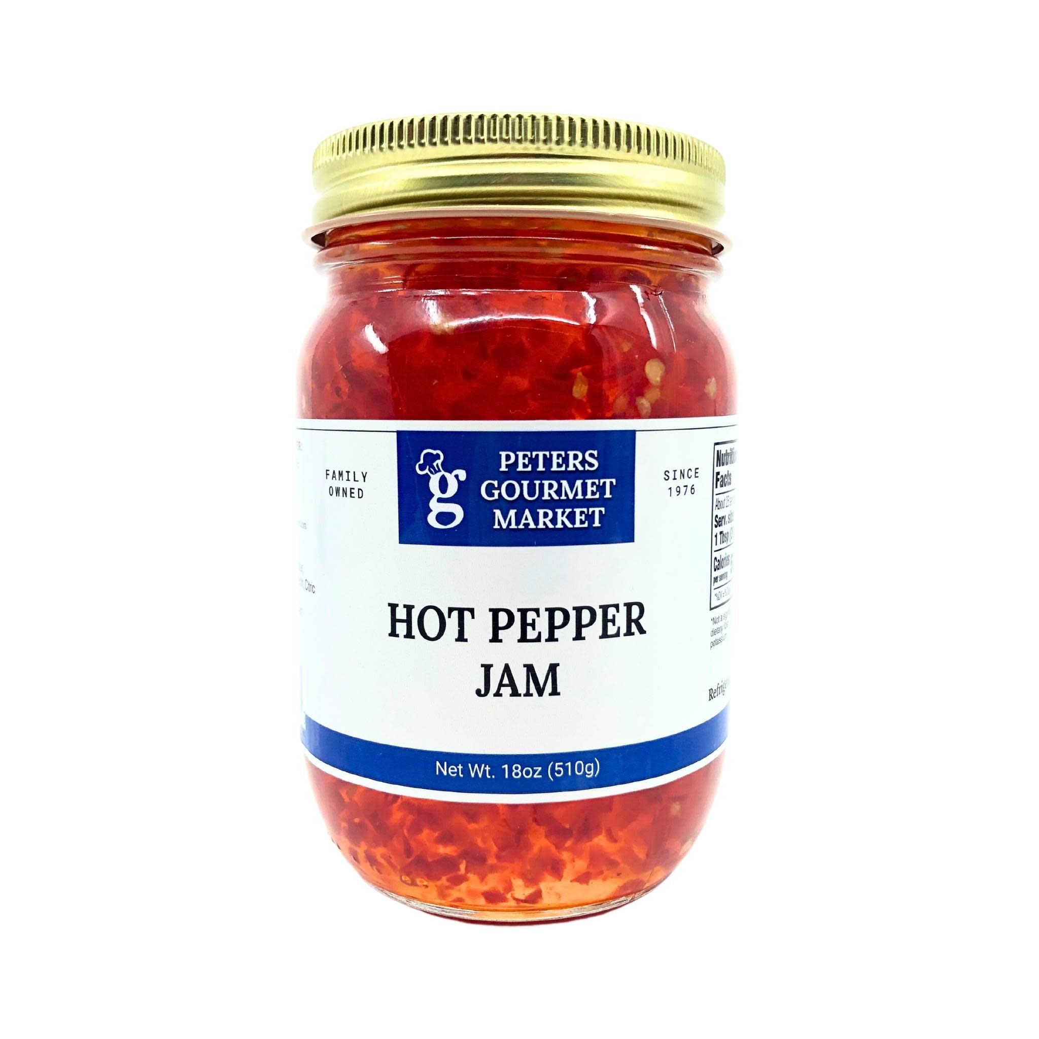 *NEW* PGM Hot Pepper Preserves 18oz - Peters Gourmet Market