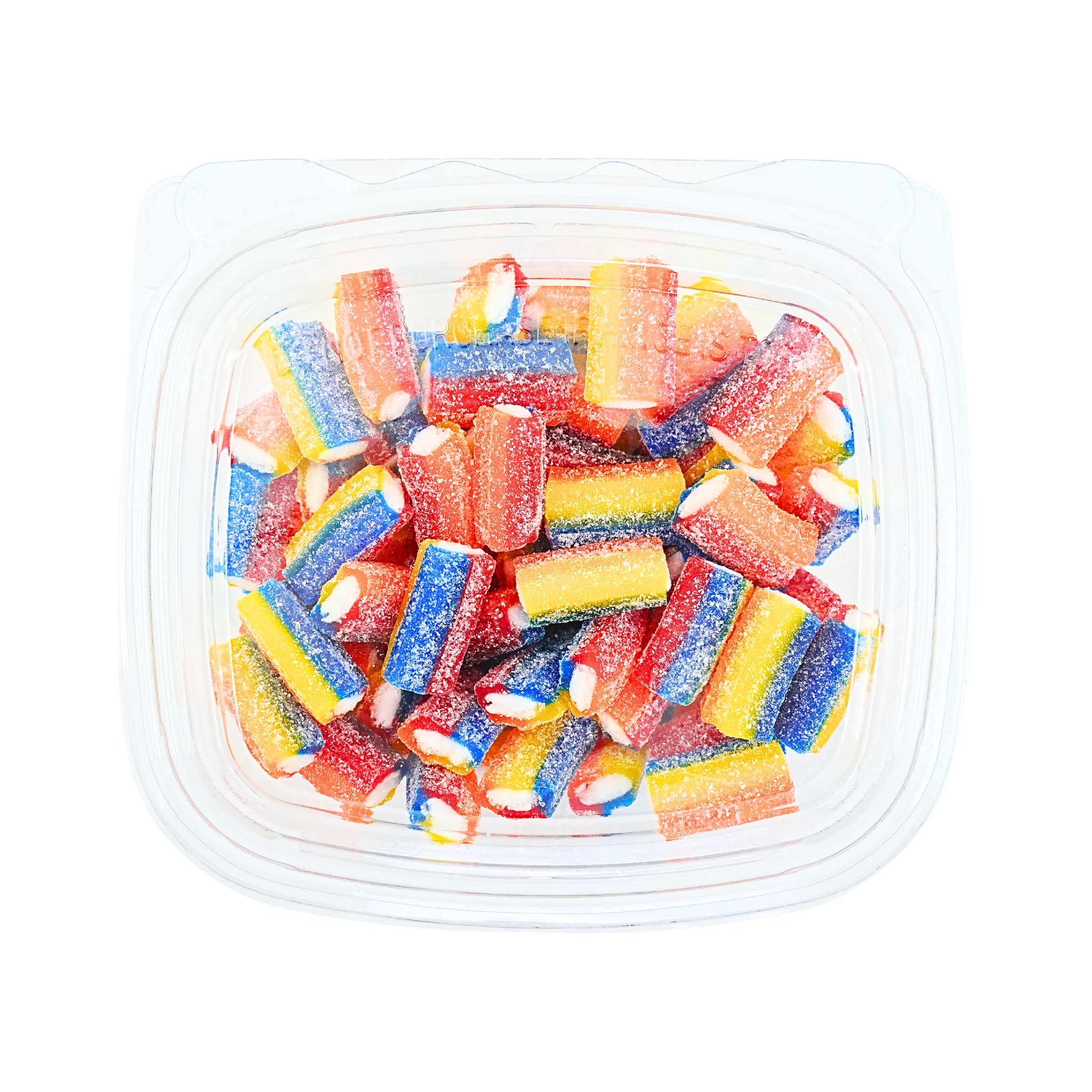 Sour Rainbow Sticks 8 oz Tub - Peters Gourmet Market