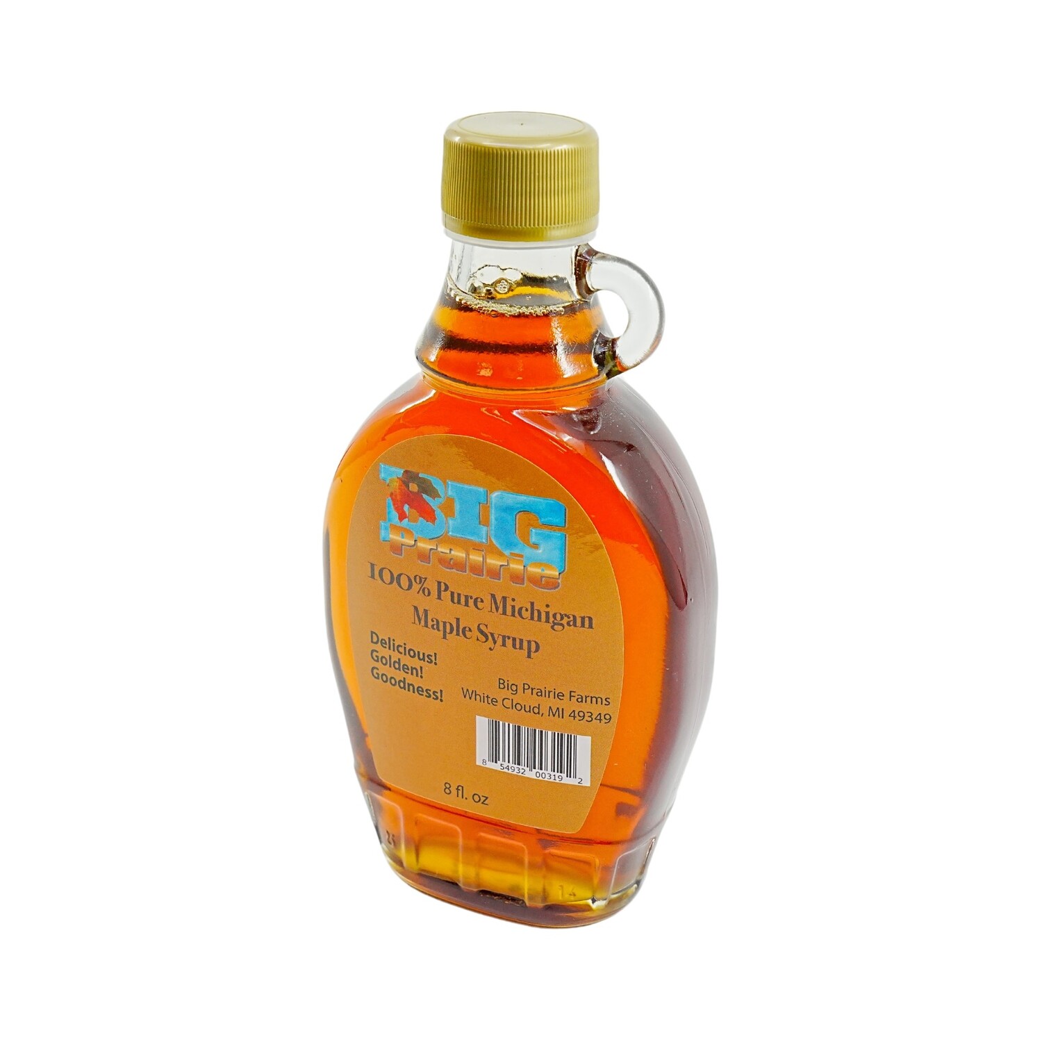 Big Prairie 100% Pure Michigan Maple Syrup 8.8 oz glass - Peters ...
