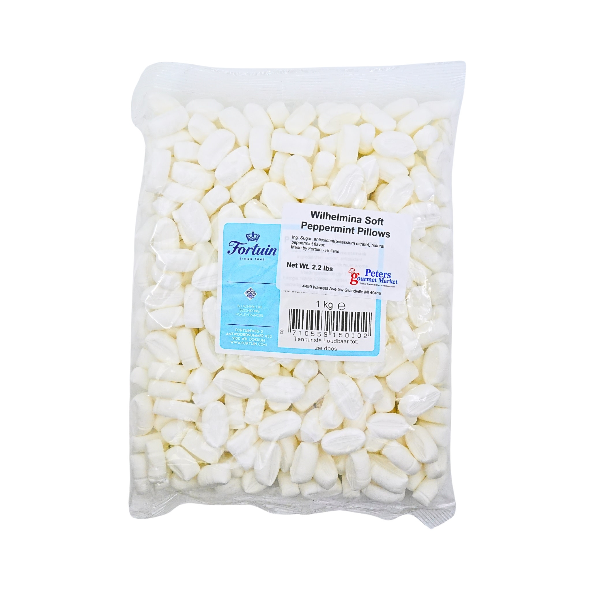 Wilhelmina Soft Pillow Mints 2.2 lbs - Peters Gourmet Market