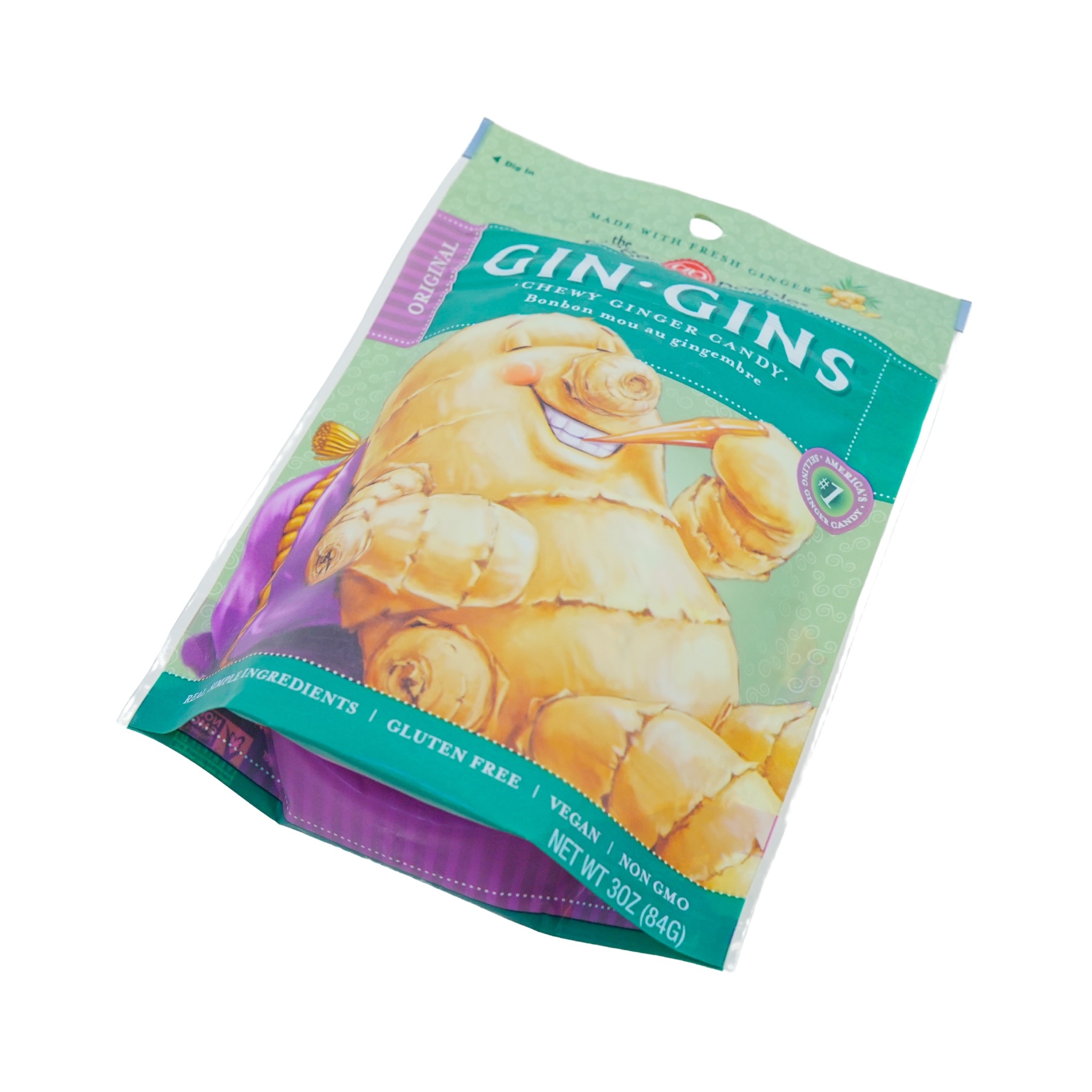 Ginger People Original Ginger Chews 3 Oz - Peters Gourmet Market