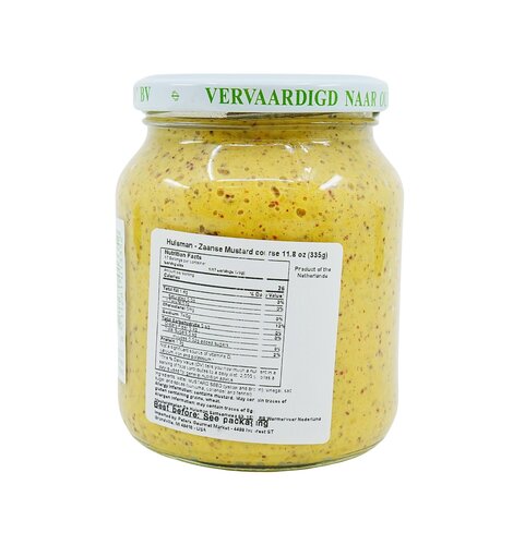 Huisman Zaanse grained Mustard 11.8 Oz - Peters Gourmet Market