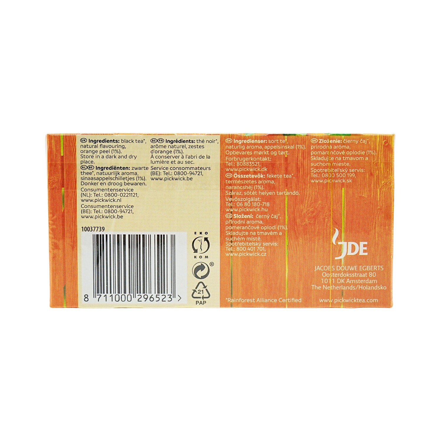Pickwick Orange Tea 20 Ct box - Peters Gourmet Market