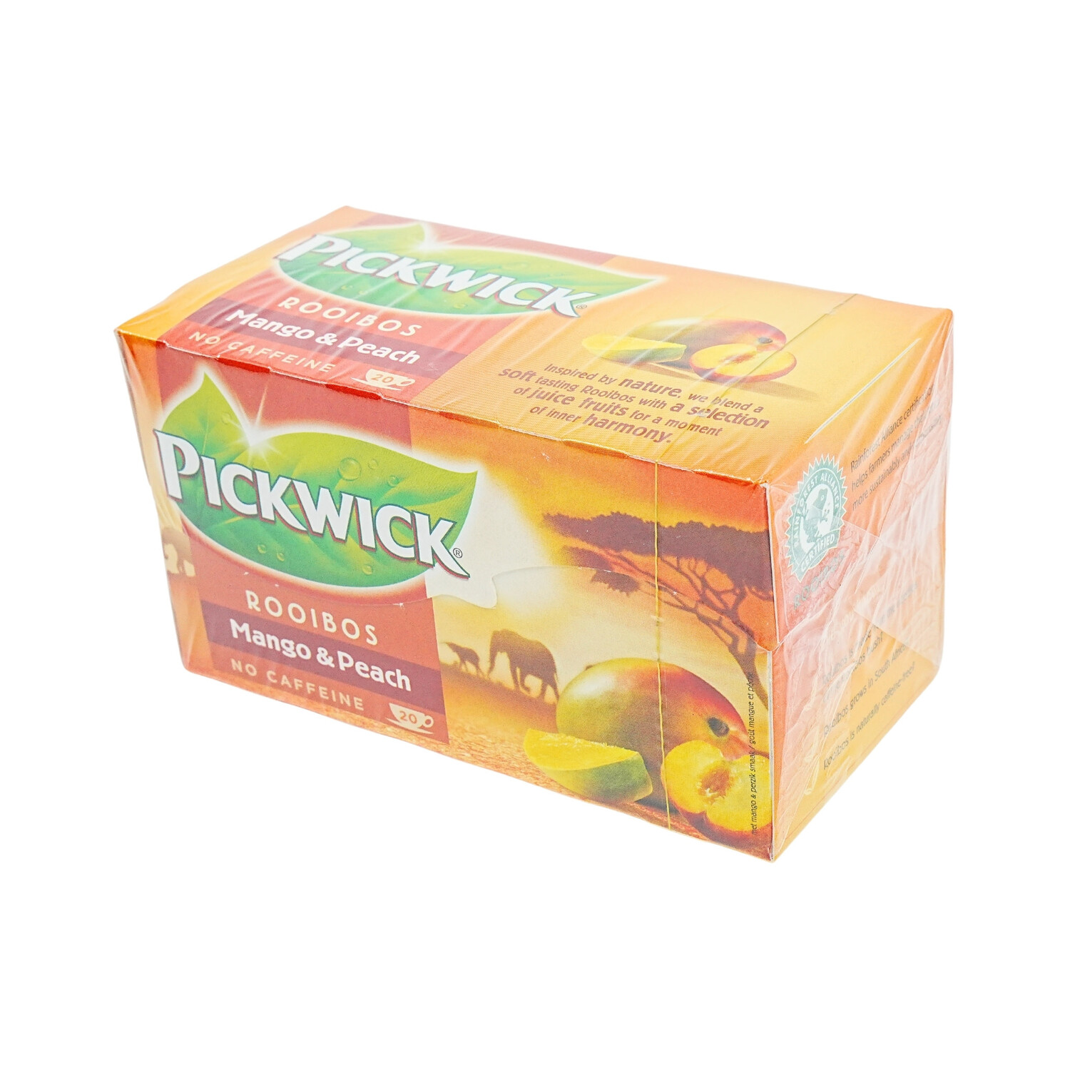 Pickwick Rooibos Mango & Peach Tea 20Ct - Peters Gourmet Market