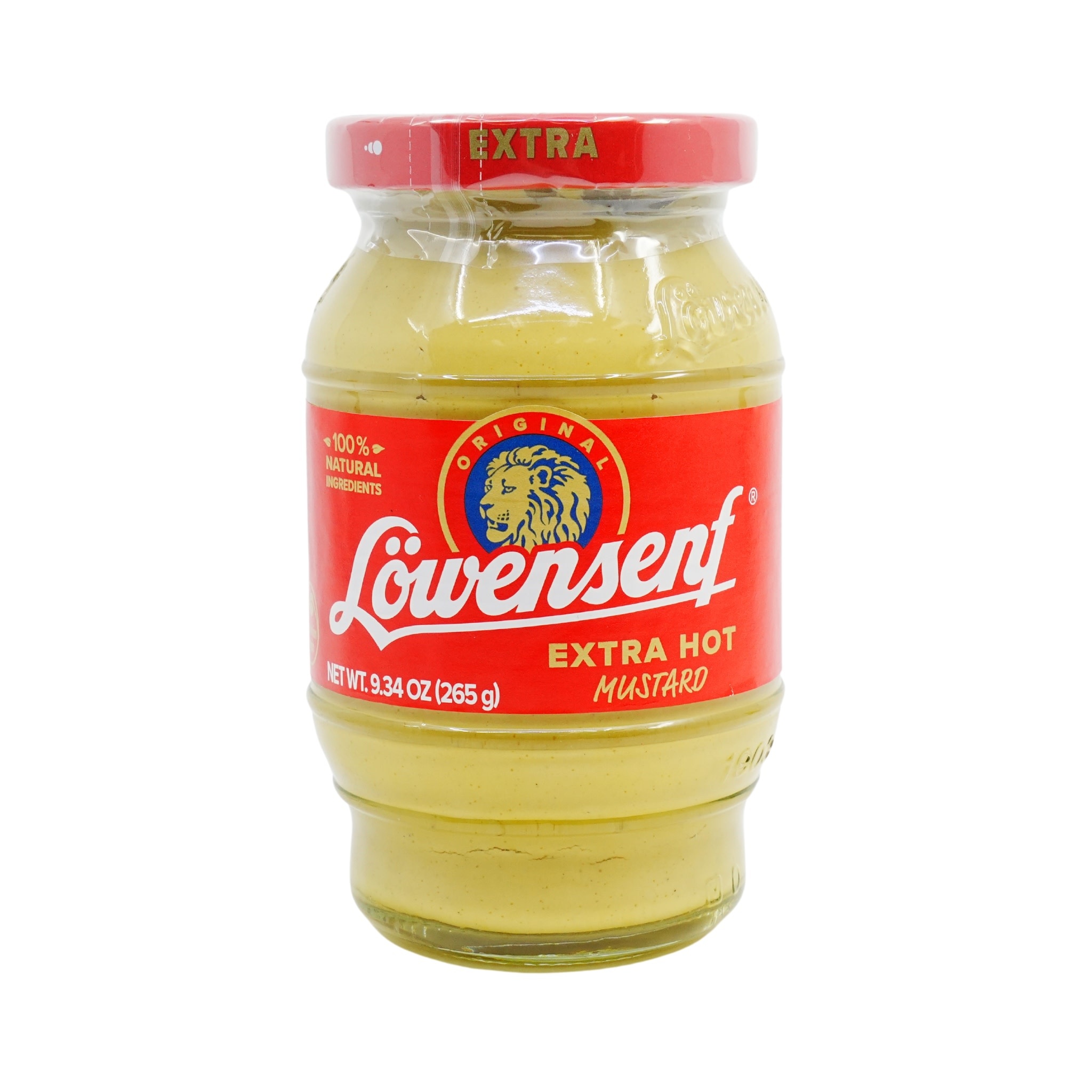 Lowensenf Extra Hot Mustard 9.3 oz - Peters Gourmet Market