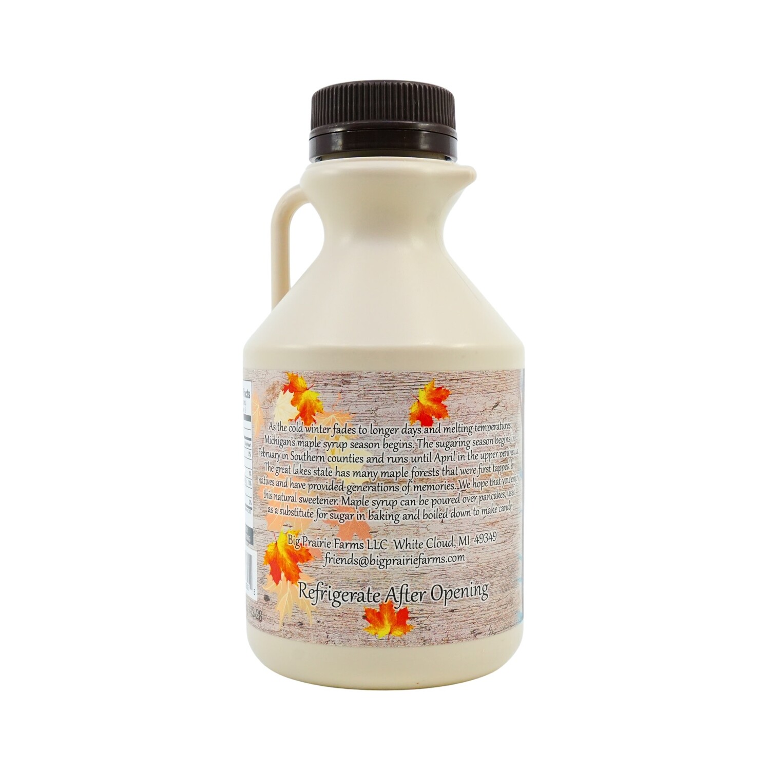 Big Prairie Farm Mich Pure Maple Syrup Pint - Peters Gourmet Market