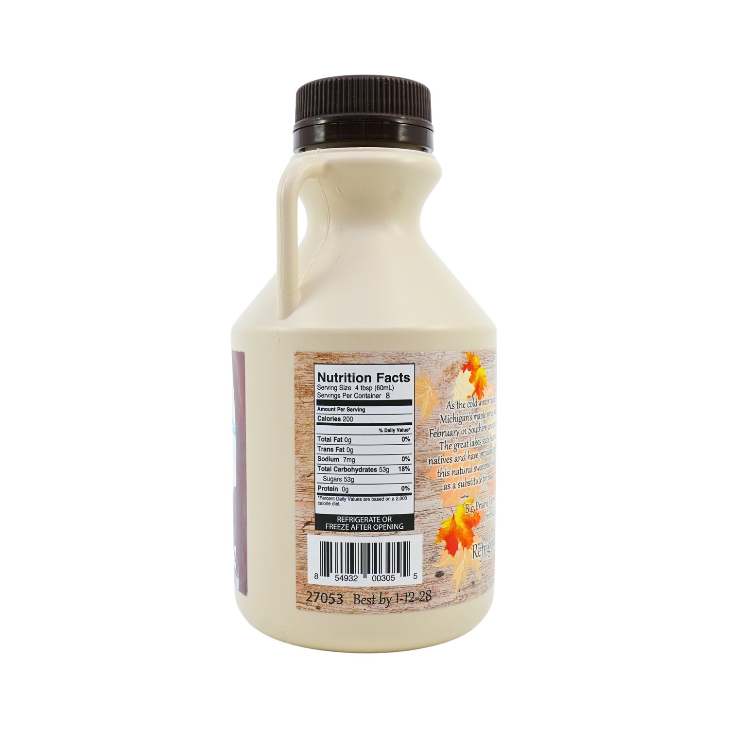 Big Prairie Farm Mich Pure Maple Syrup Pint - Peters Gourmet Market