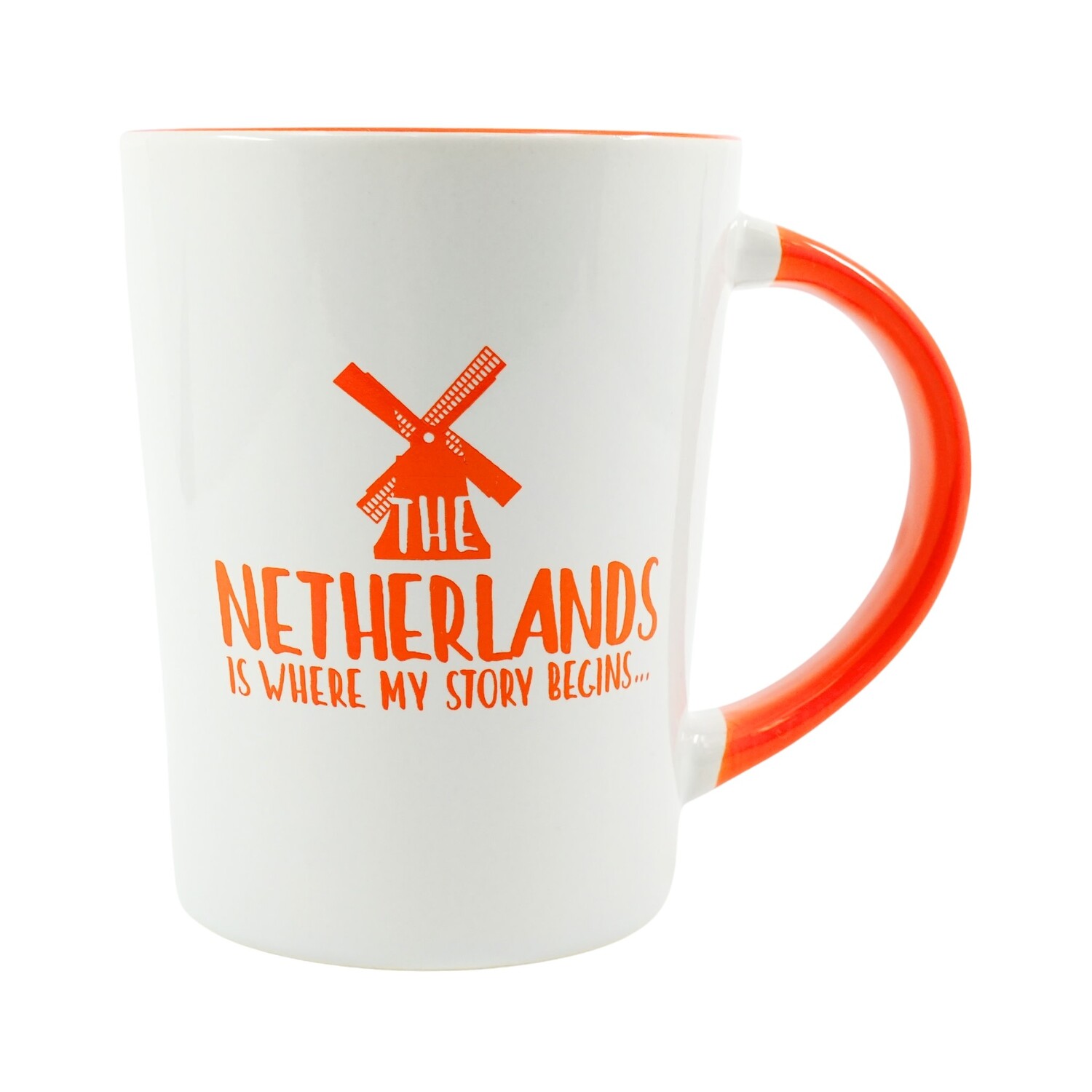Netherlands is Where My Story Begins Orange 12oz Mug - Peters Gourmet ...