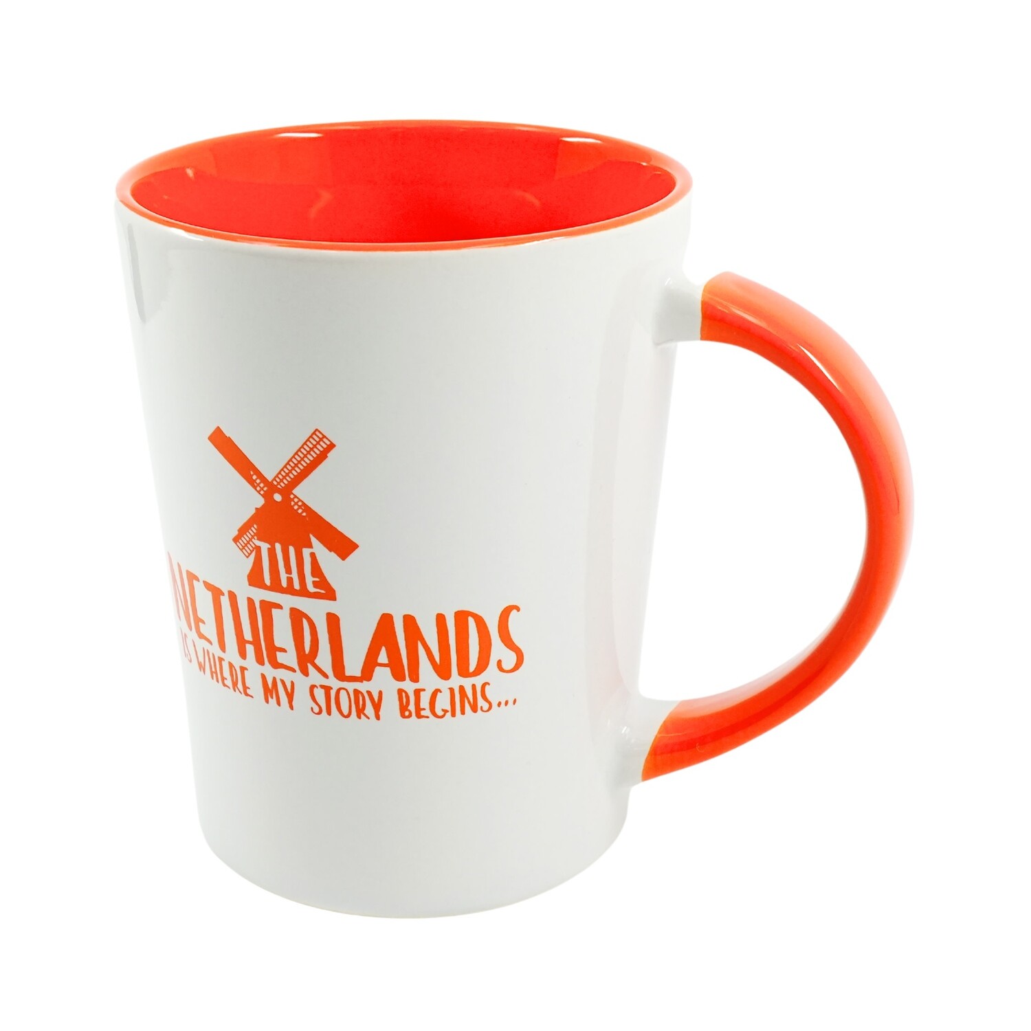 Netherlands is Where My Story Begins Orange 12oz Mug - Peters Gourmet ...