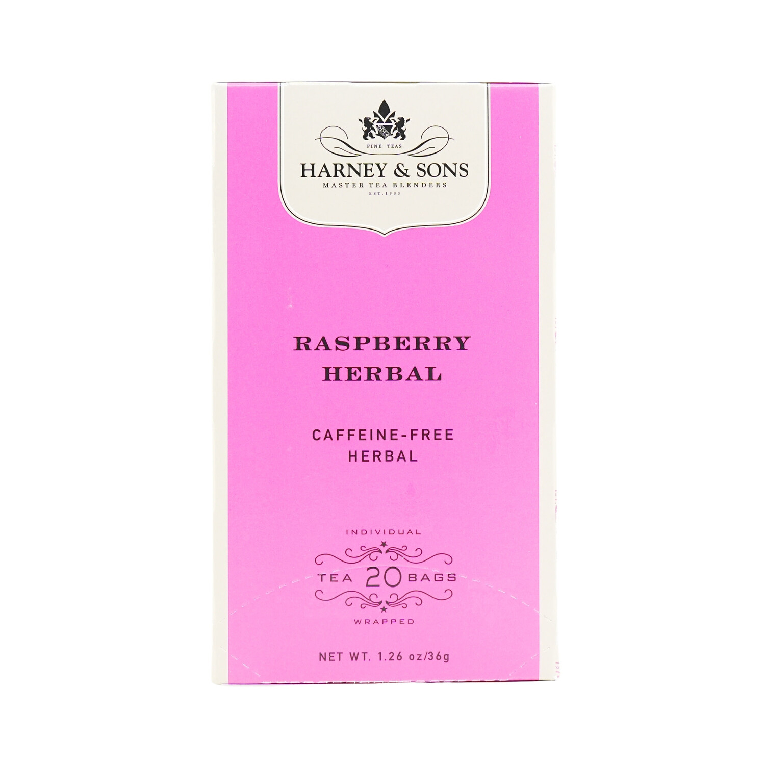 Harney & Sons Premium Red Raspberry Tea 20 Ct Box - Peters Gourmet Market